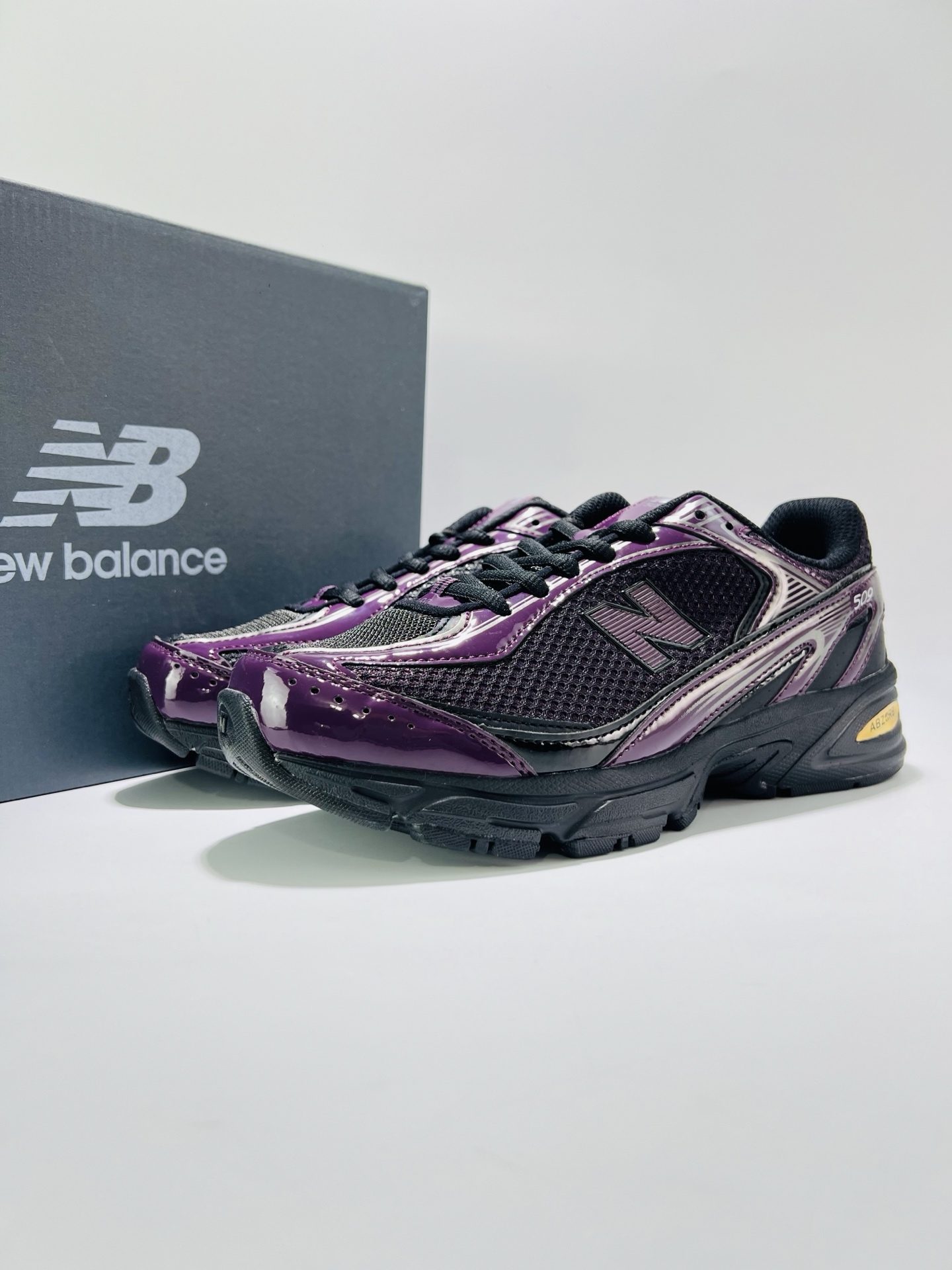 XLIM × New Balance 509 Unisex Lifestyle Sneakers (Black/Purple ...